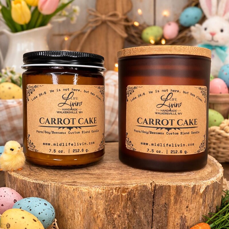 Carrot Cake Candle - Etsy