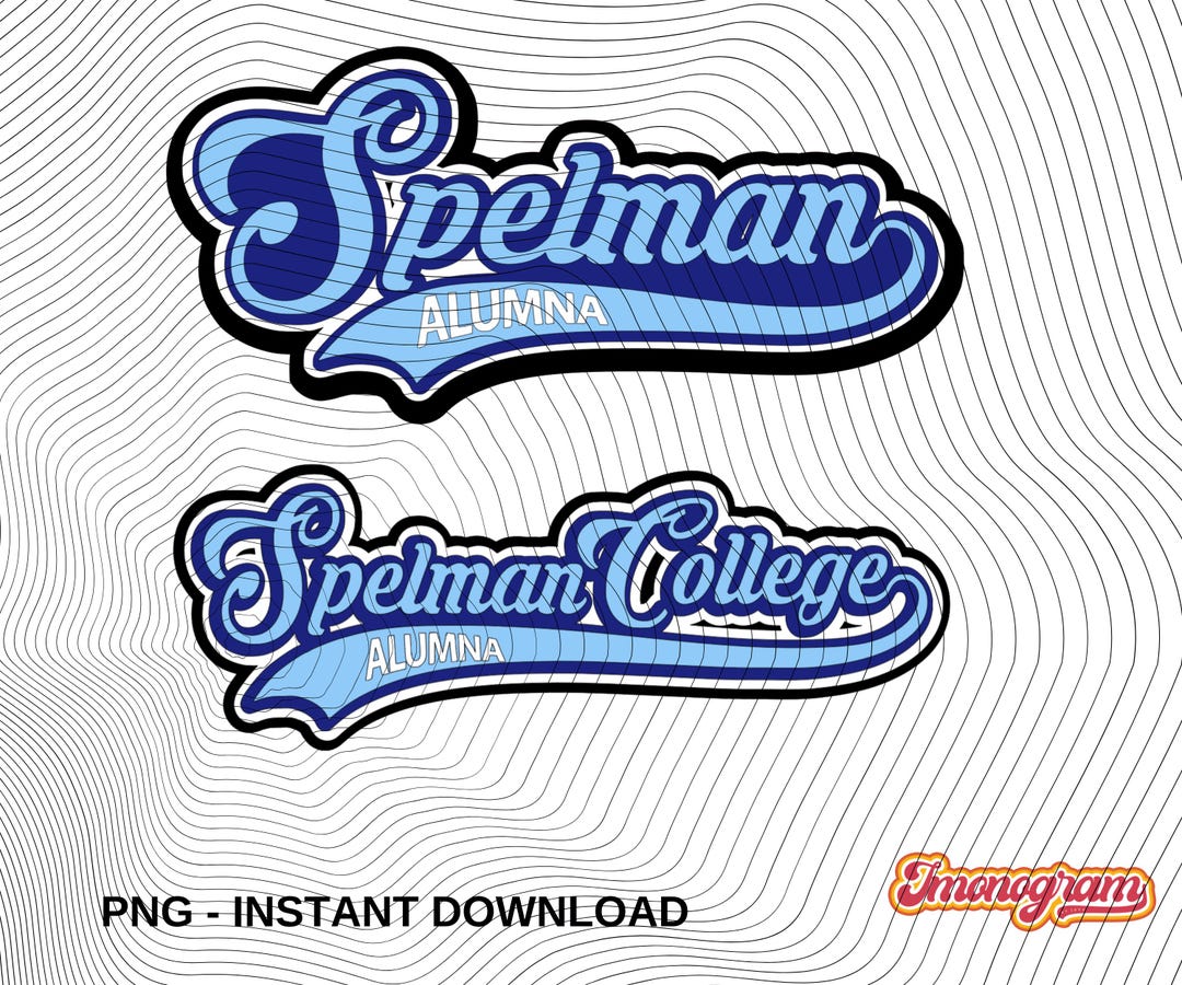 Spelman College Alumna Shirt Design Bundle Png - Etsy