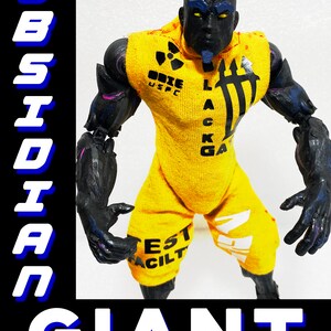 OBIE Obsidian Giant Action Figure - Etsy
