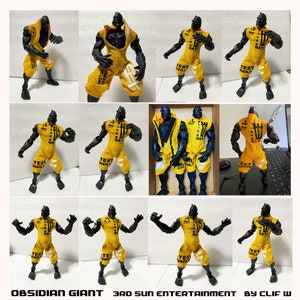 OBIE Obsidian Giant Action Figure - Etsy
