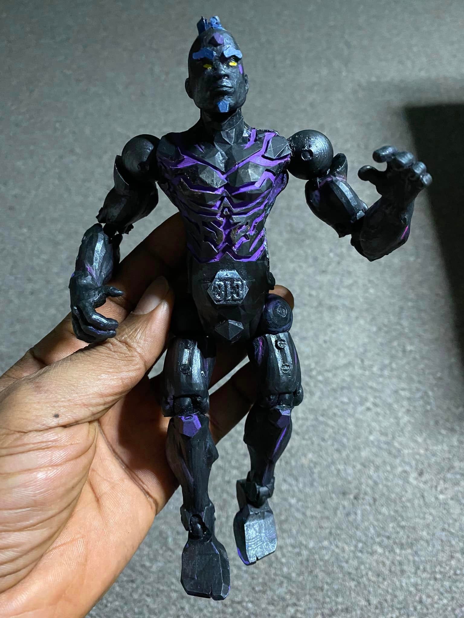 OBIE Obsidian Giant Action Figure - Etsy