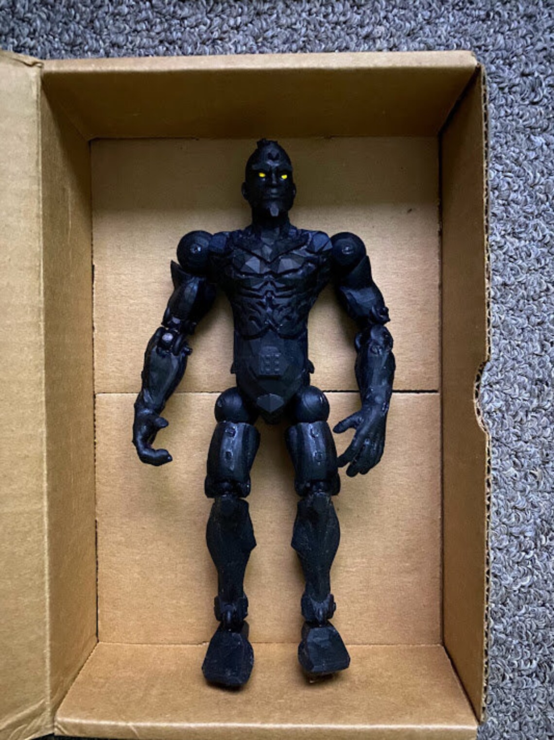 OBIE Obsidian Giant Action Figure - Etsy
