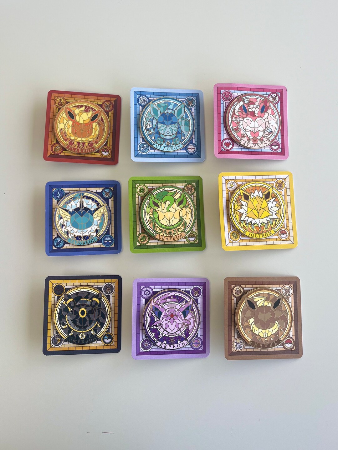 Pokémon Eevee Evolution Pins - Etsy