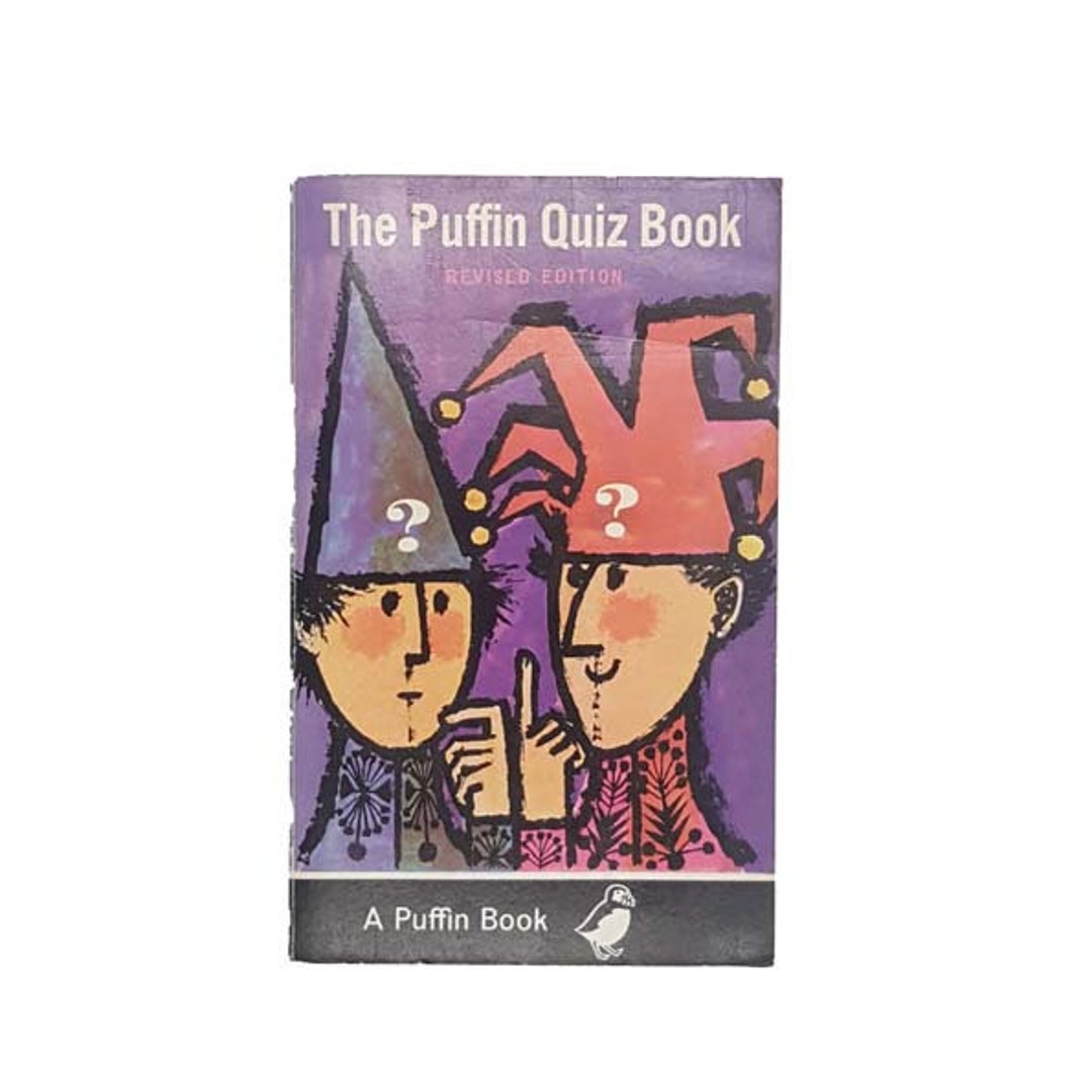 The Puffin Quiz Book 1969 - Etsy