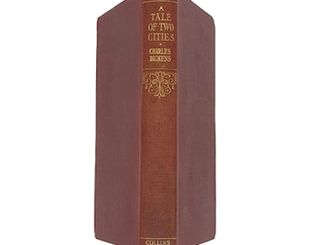 A Tale of Two Cities Charles Dickens Vintage Antique 1900's - Etsy