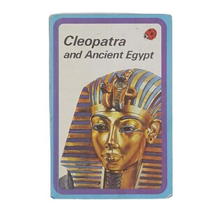Ladybird 561 Blue Border Cover: Cleopatra and Ancient Egypt - Etsy