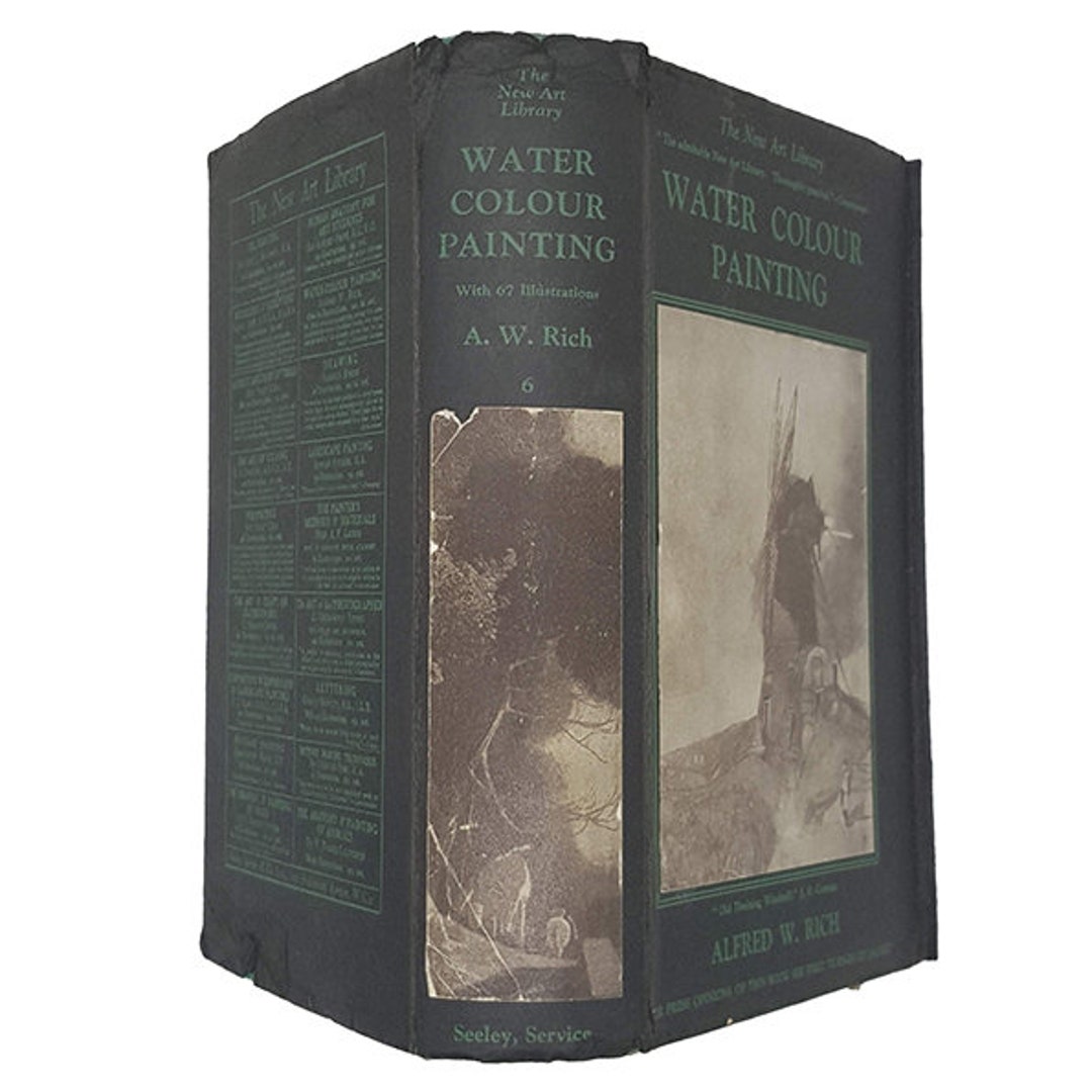 Water Colour Painting by Alfred W. Rich - Seeley - Etsy