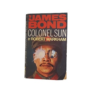 James Bond Colonel Sun by Robert Markham - Pan, 1968 - Etsy