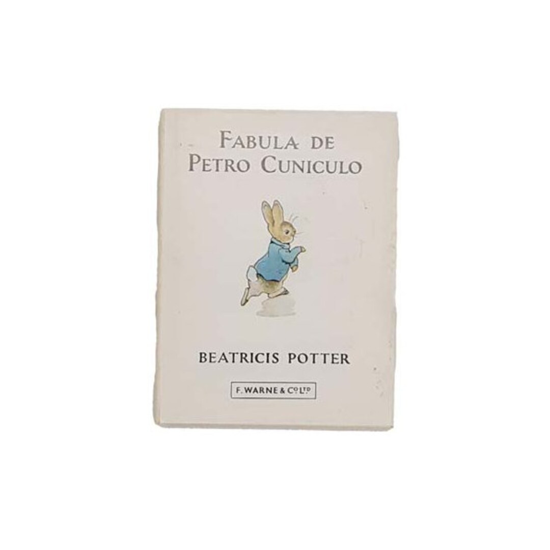 Beatrix Potter's Fabula De Petro Cuniculo Peter Rabbit in Latin - Etsy