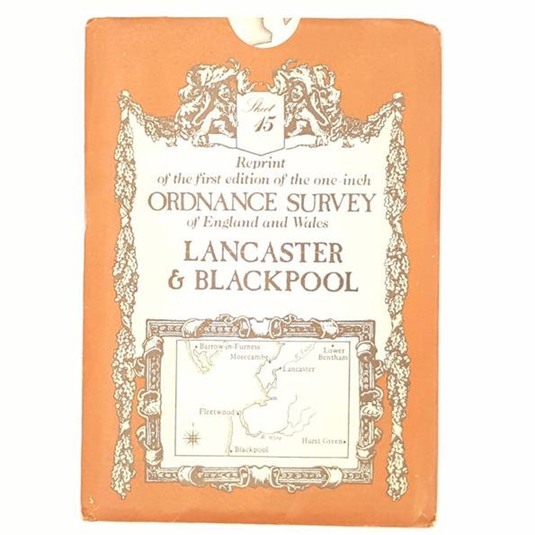 Maps: Kendal - OS Reprint Sheet 11 - Etsy