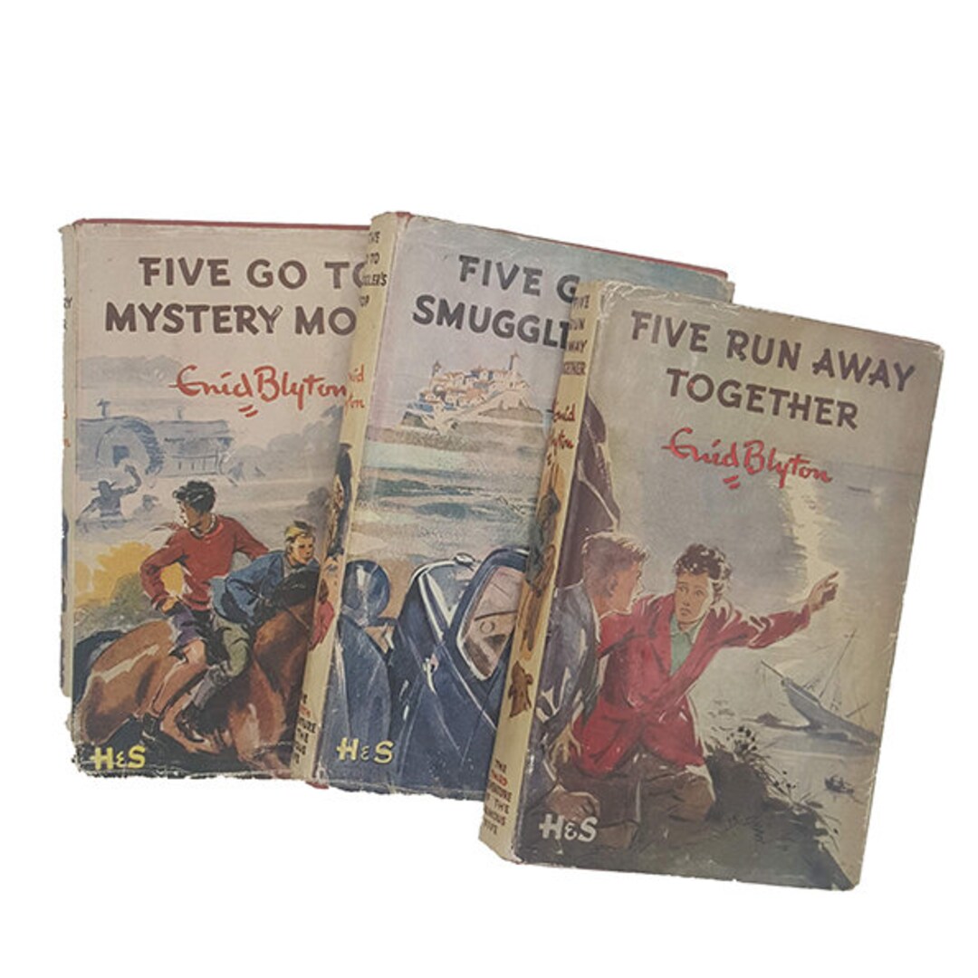 Enid Blyton's Famous Five Series Hodder, 1964-6 3 Books - Etsy UK