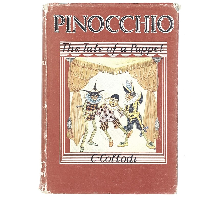 Illustrated Pinocchio by C. Collodi 1957 | Etsy Illustrated Pinocchio by C. Collodi 1957 | Etsy