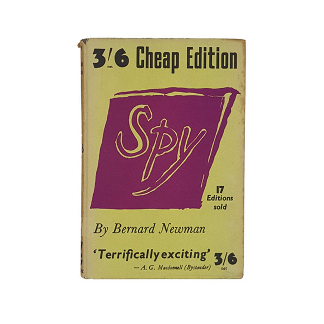 Spy by Bernard Newman - Gollancz 1947 - Etsy