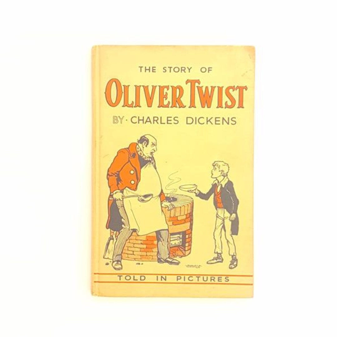 Charles Dickens' the Story of Oliver Twist - Told in Pictures - Etsy