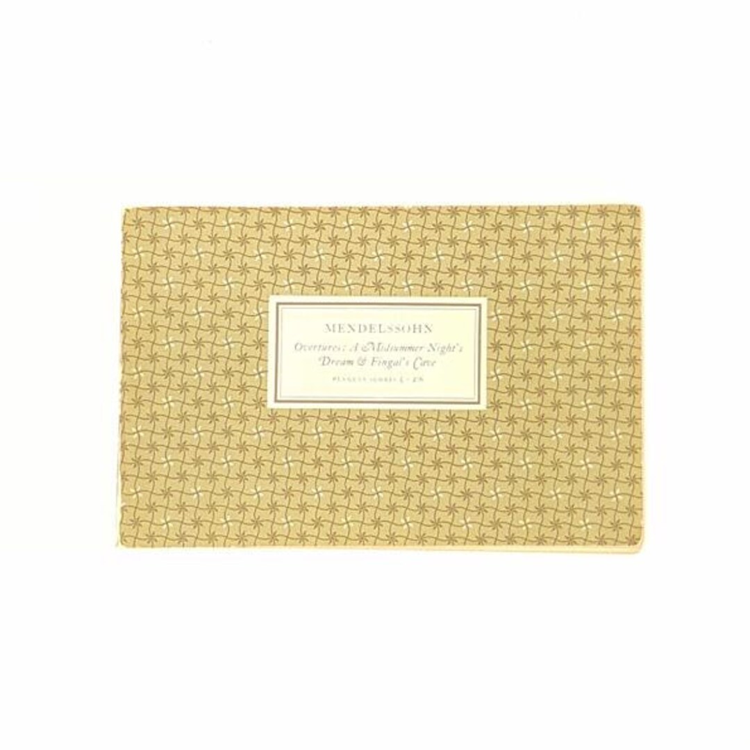 Mendelssohn Overtures, A Midsummer Night's Dream & Fingal's Cave 1950 ...