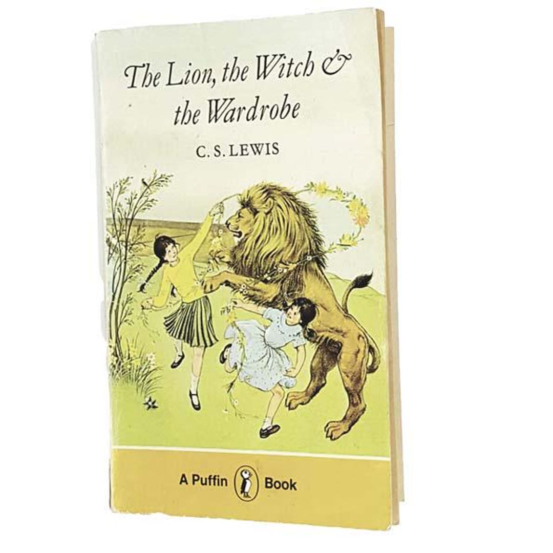 C. S. Lewis's the Lion, the Witch and the Wardrobe 1976-9 - Puffin - Etsy