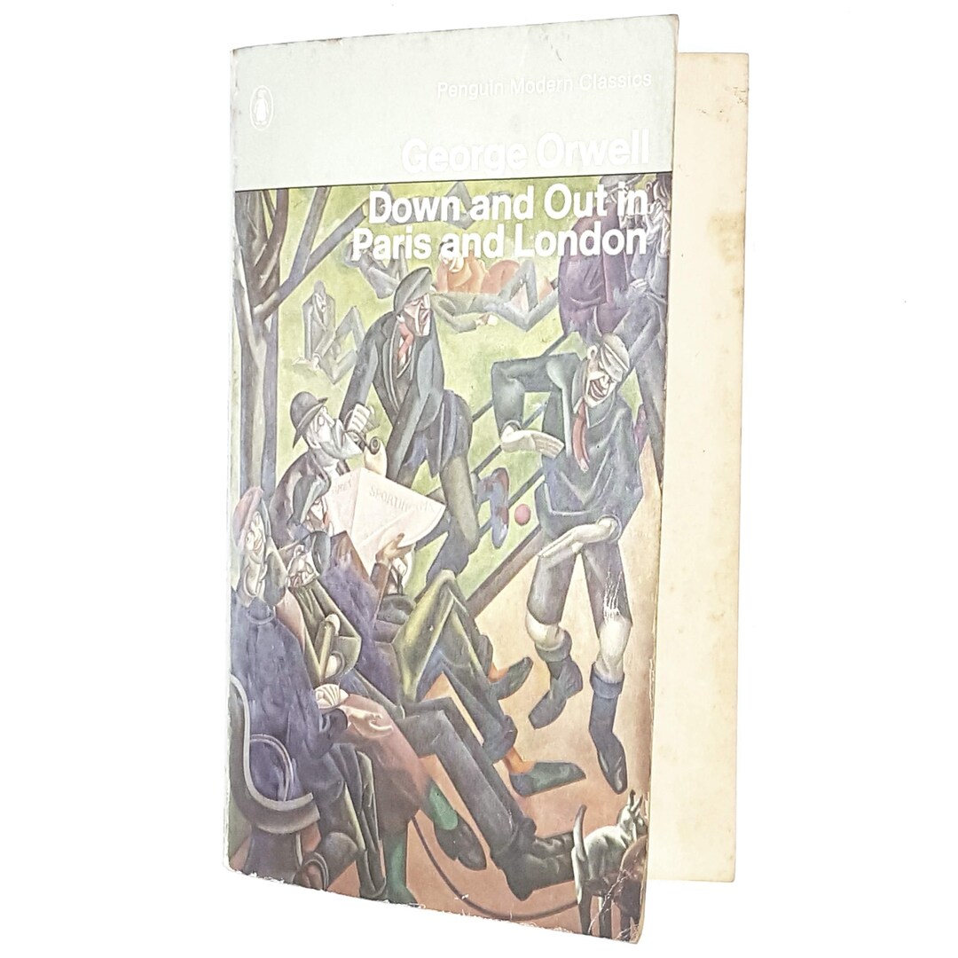 George Orwell's Down and Out in Paris and London 1972 - Etsy