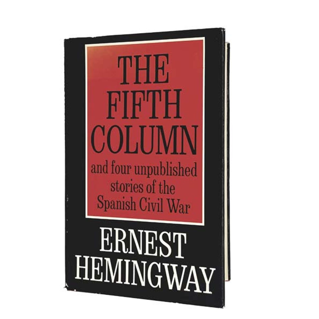 Ernest Hemingway's the Fifth Column 1969 - Scribners - Etsy