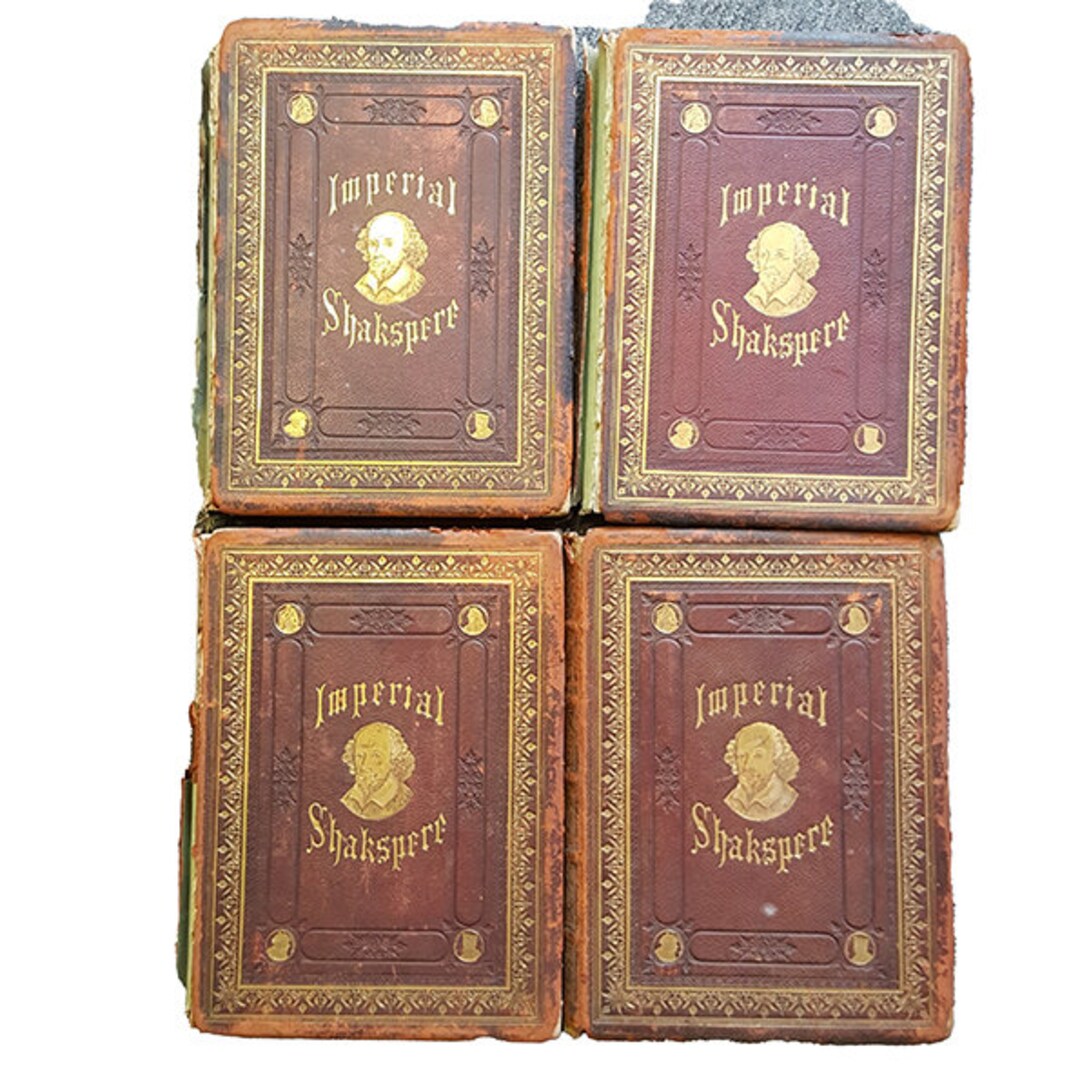 The Imperial Shakespeare Collection (4 Large Books) - Etsy