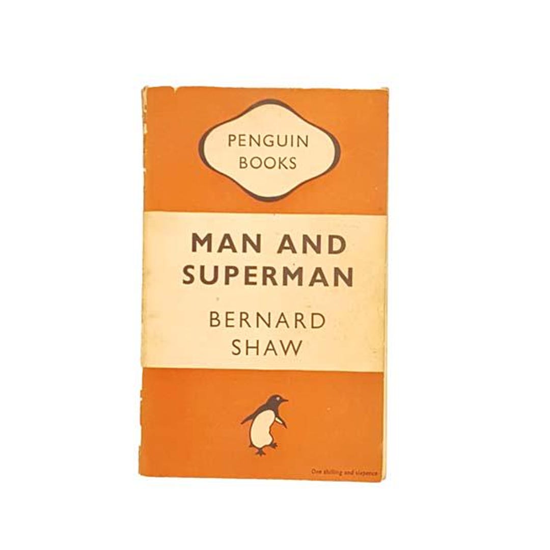 Bernard Shaw's Man and Superman - Penguin - Etsy