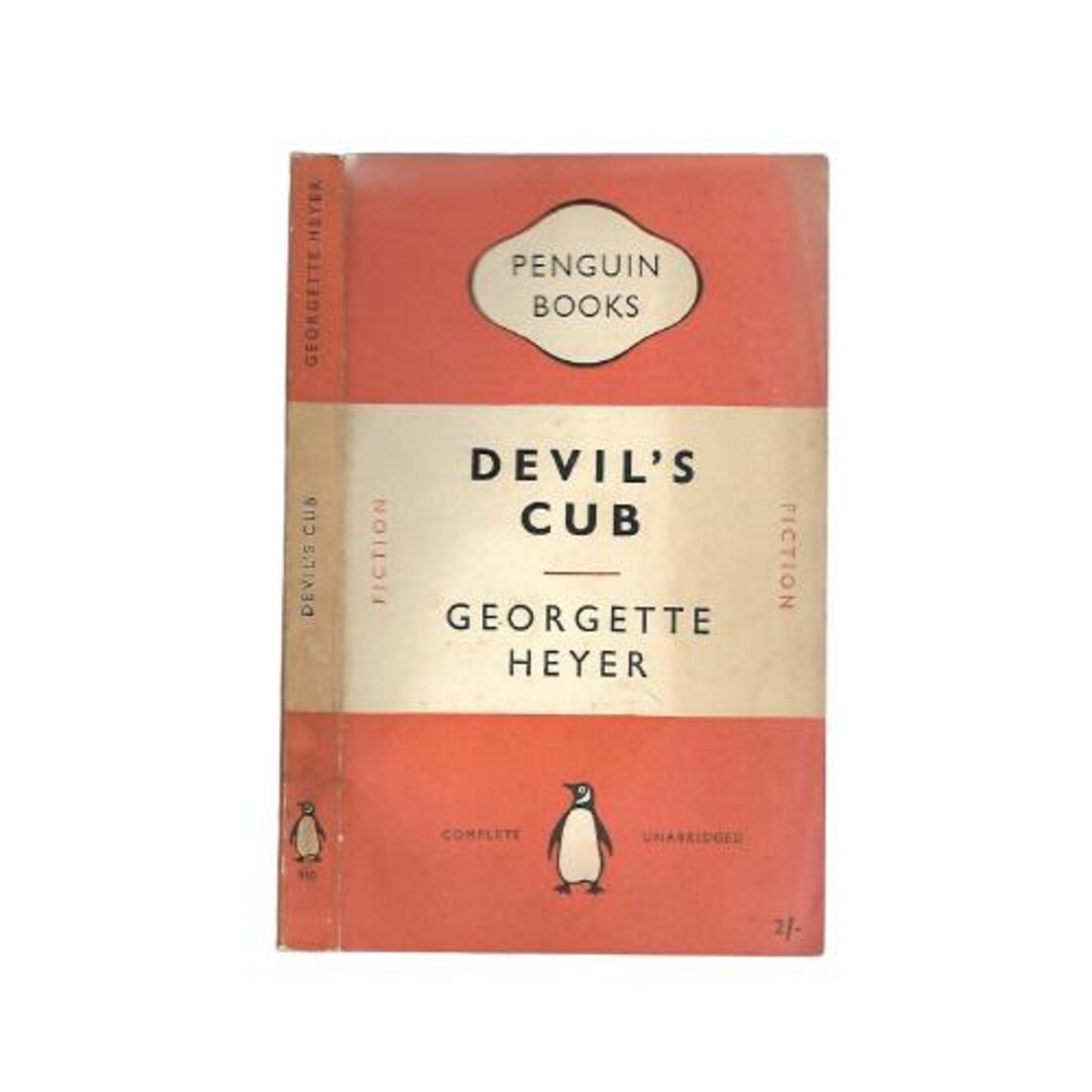 Devil's Cub by Georgette Heyer - Penguin, 1954 - Etsy