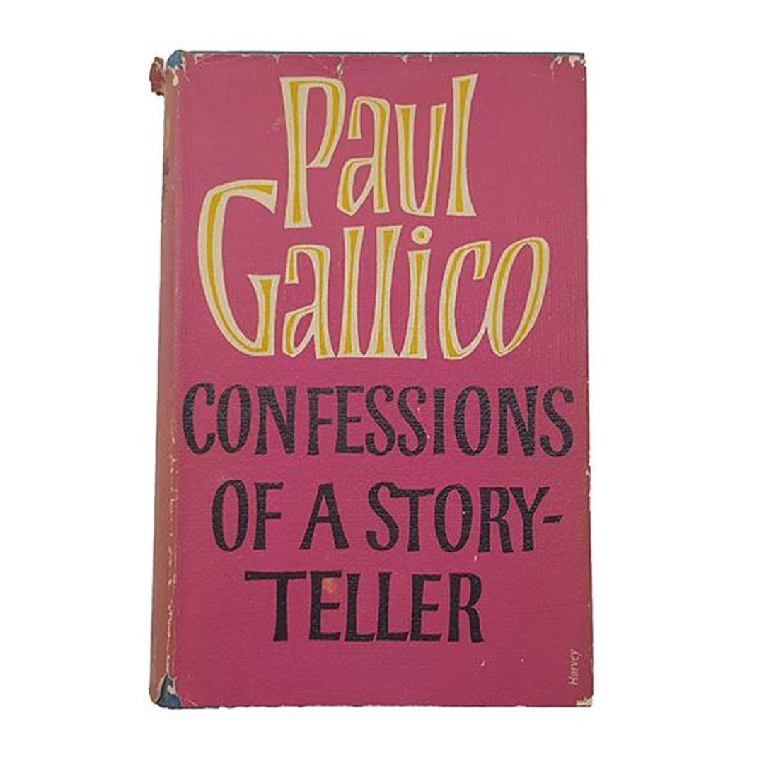 Confessions of a Story-teller by Paul Gallico - Michael Joseph, 1961 - Etsy