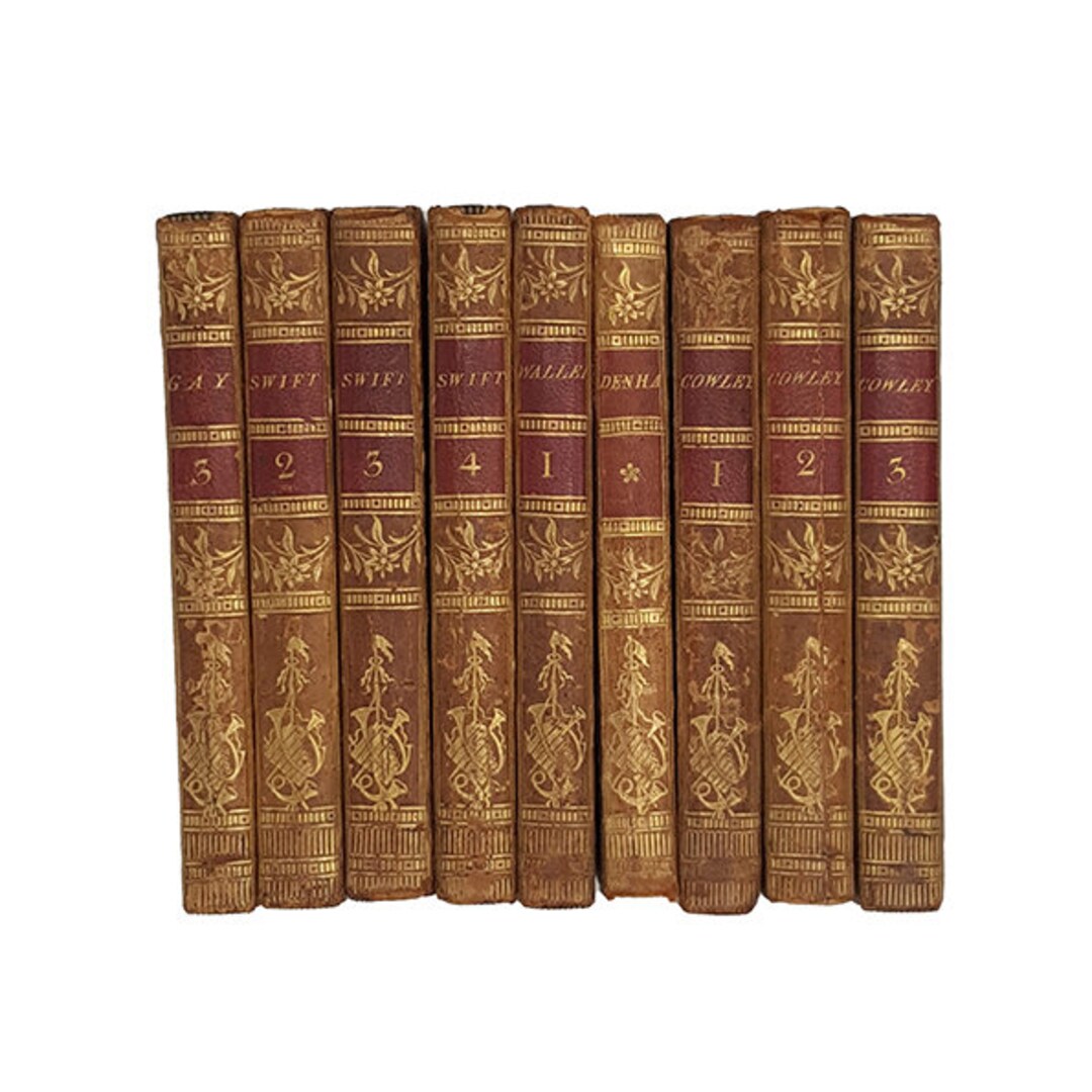 Bell's Edition Poets of Great Britain 1770s 53 Books - Etsy