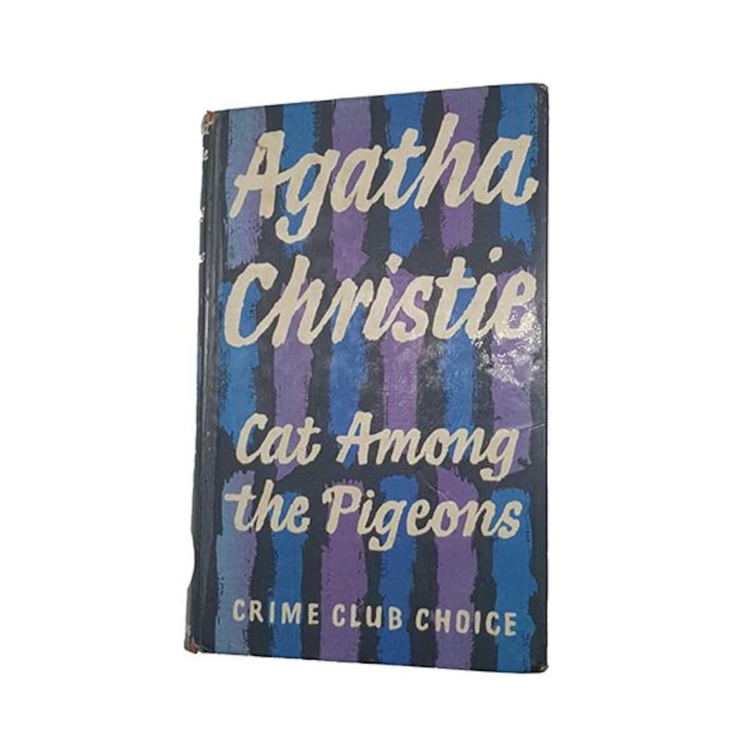 Agatha Christie's Cat Among the Pigeons - Collins Crime Club, 1967 - Etsy