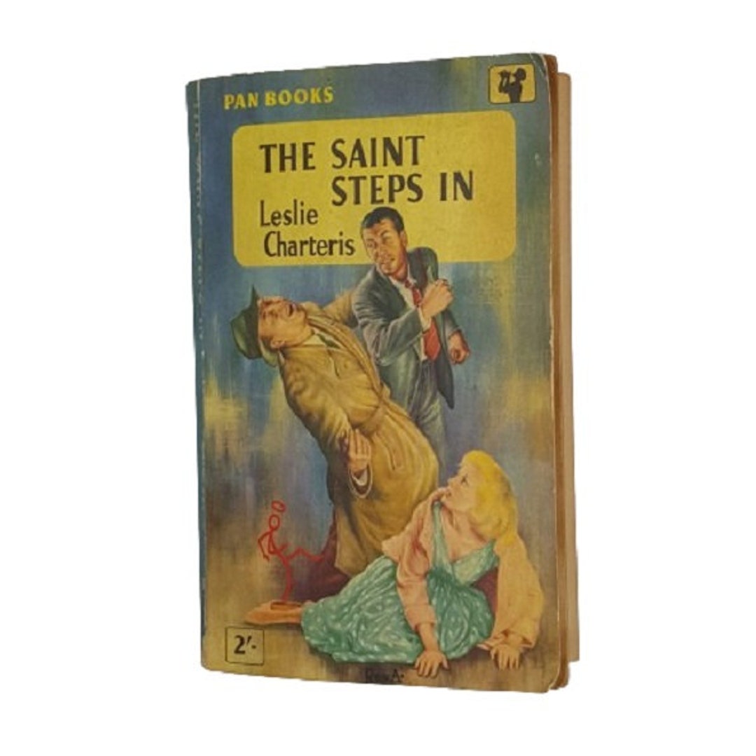 The Saint Steps in by Leslie Charteris - Pan Books 1958 - Etsy