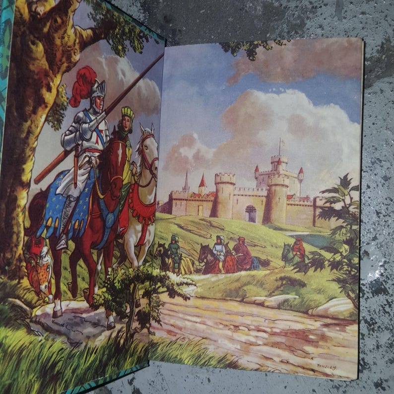 Ivanhoe by Sir Walter Scott - the Heirloom Library, Illustrated - Etsy