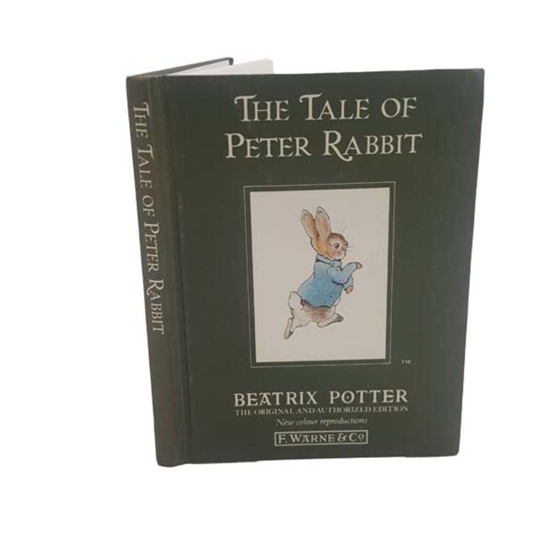 Beatrix Potter's the Tale of Peter Rabbit - Vintage, Green Cover - Etsy