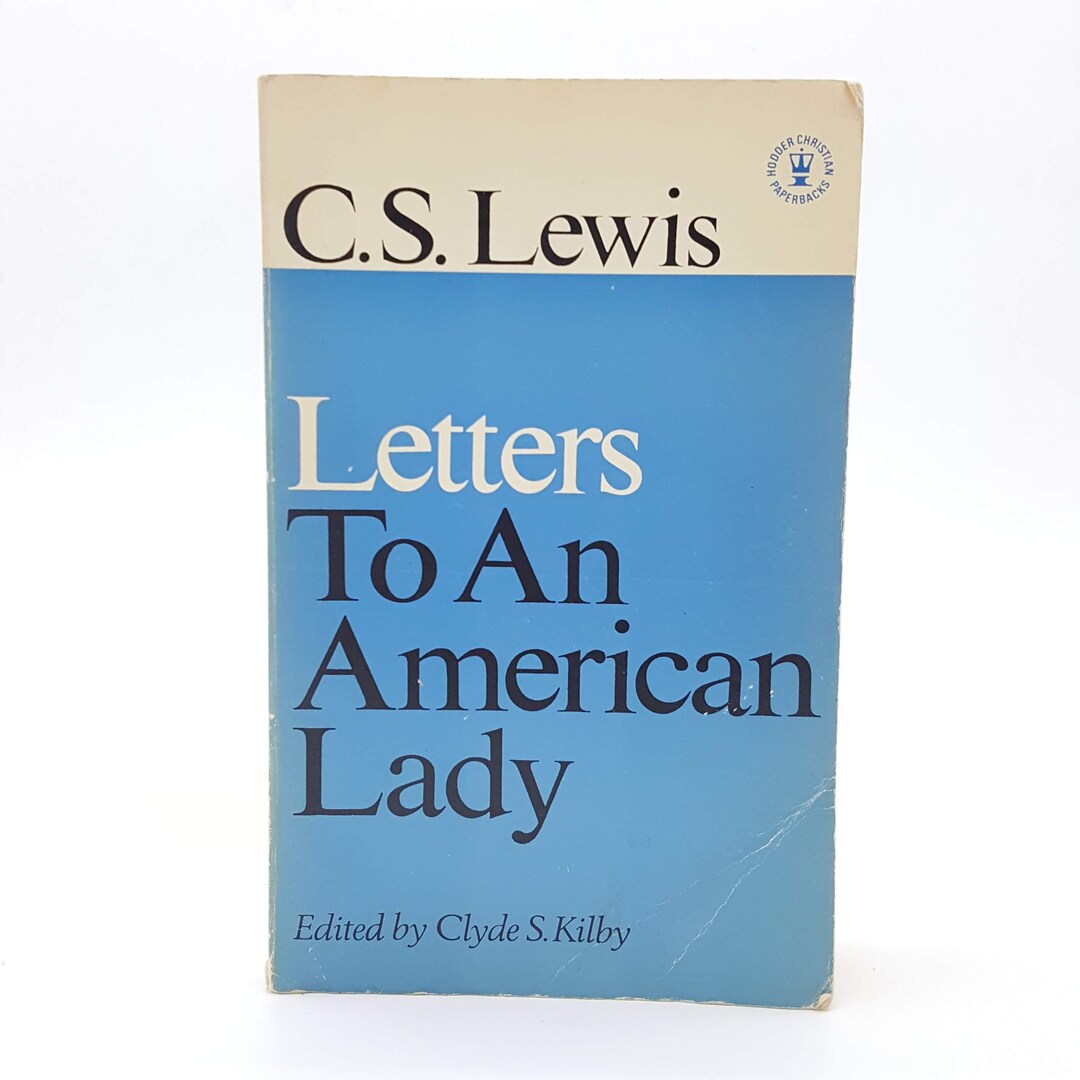 C.S. Lewis’ Letters to an American Lady 1971 – Hodder and Stoughton - Etsy