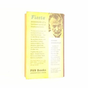 Ernest Hemingway's Fiesta (the Sun Also Rises) 1961 - Etsy
