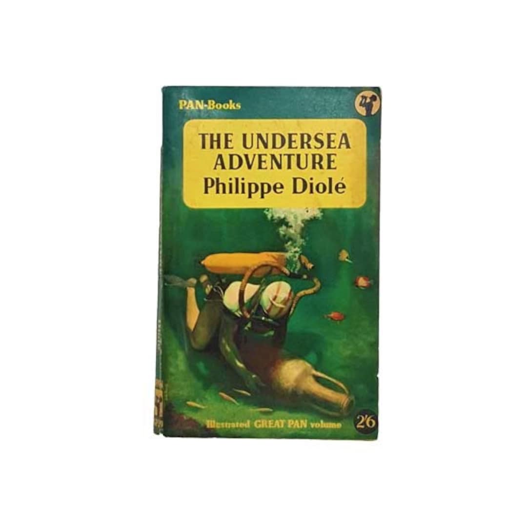 The Undersea Adventure by Philippe Diolé 1955 - Etsy