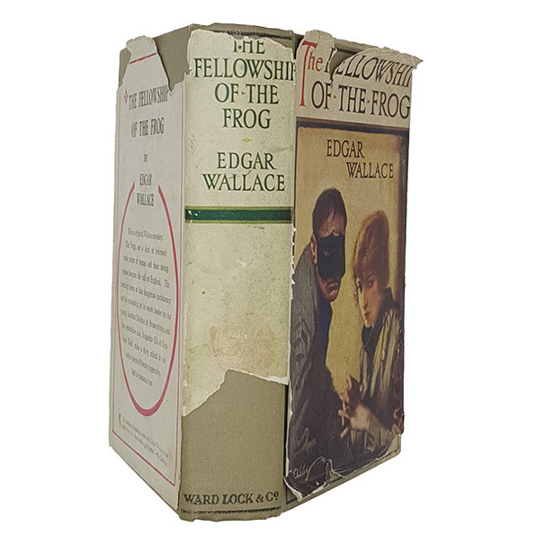 The Fellowship of the Frog by Edgar Wallace - Ward Lock 1929 - Etsy