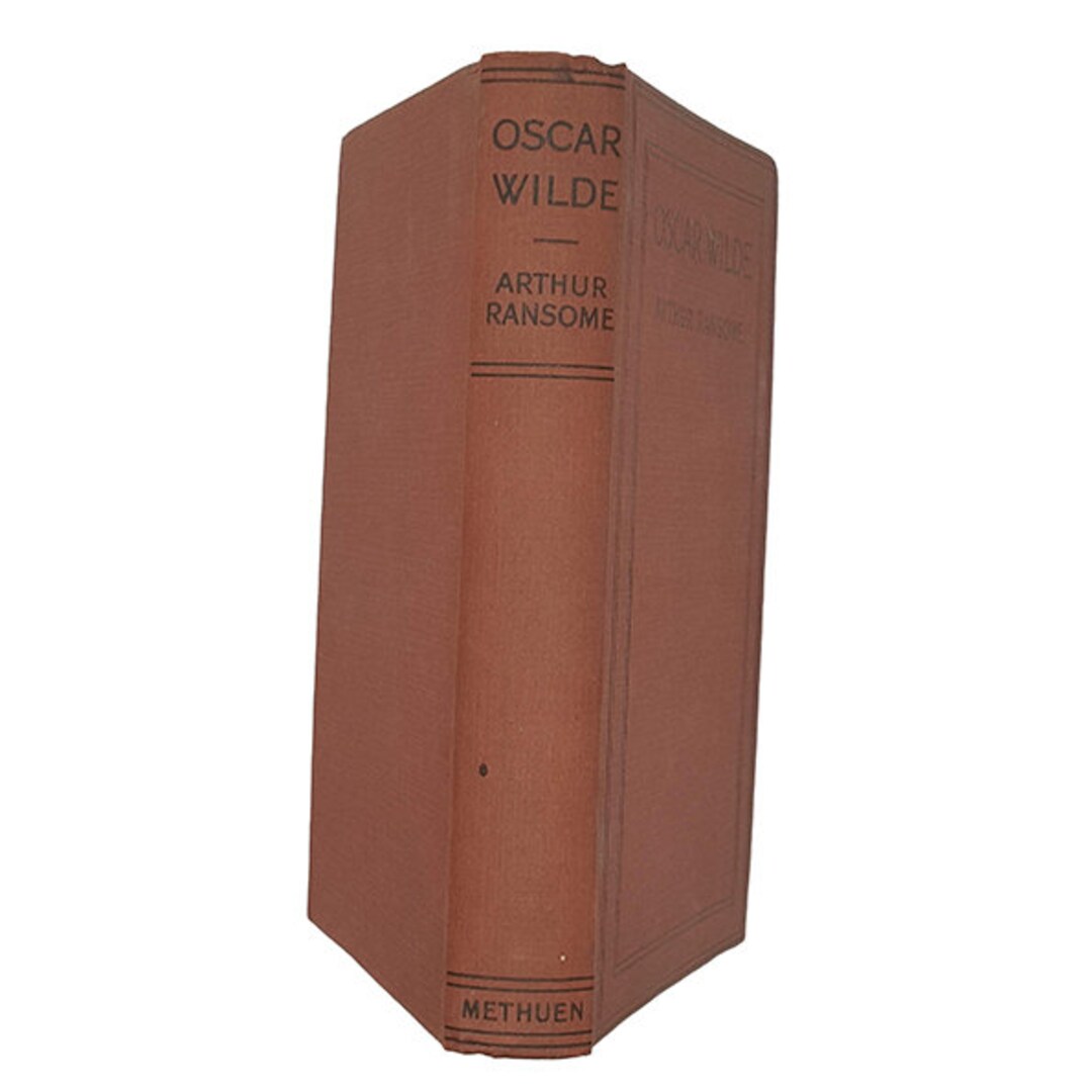 Oscar Wilde, A Critical Study by Arthur Ransome - Methuen 1923 - Etsy