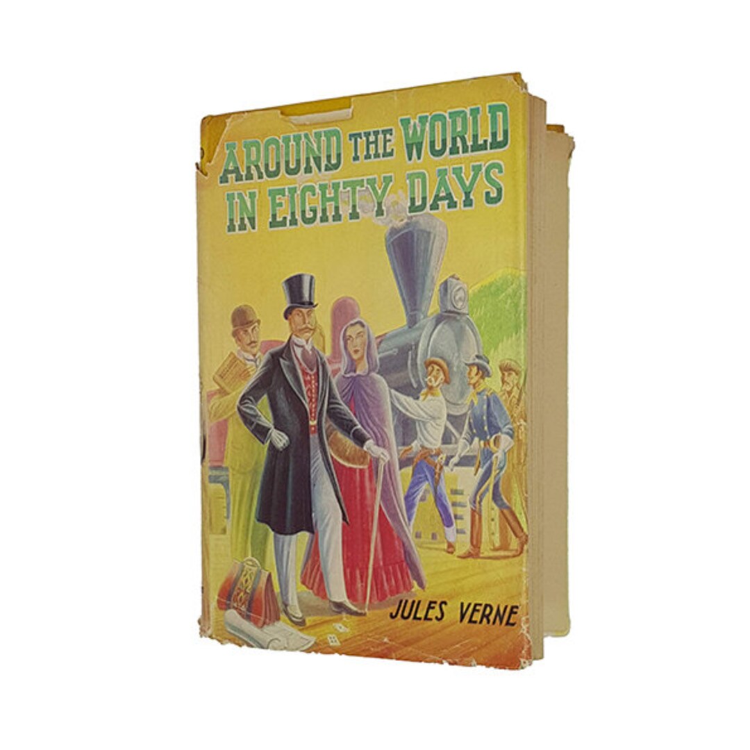 Jules Verne's Around the World in 80 Days - Dean - Etsy