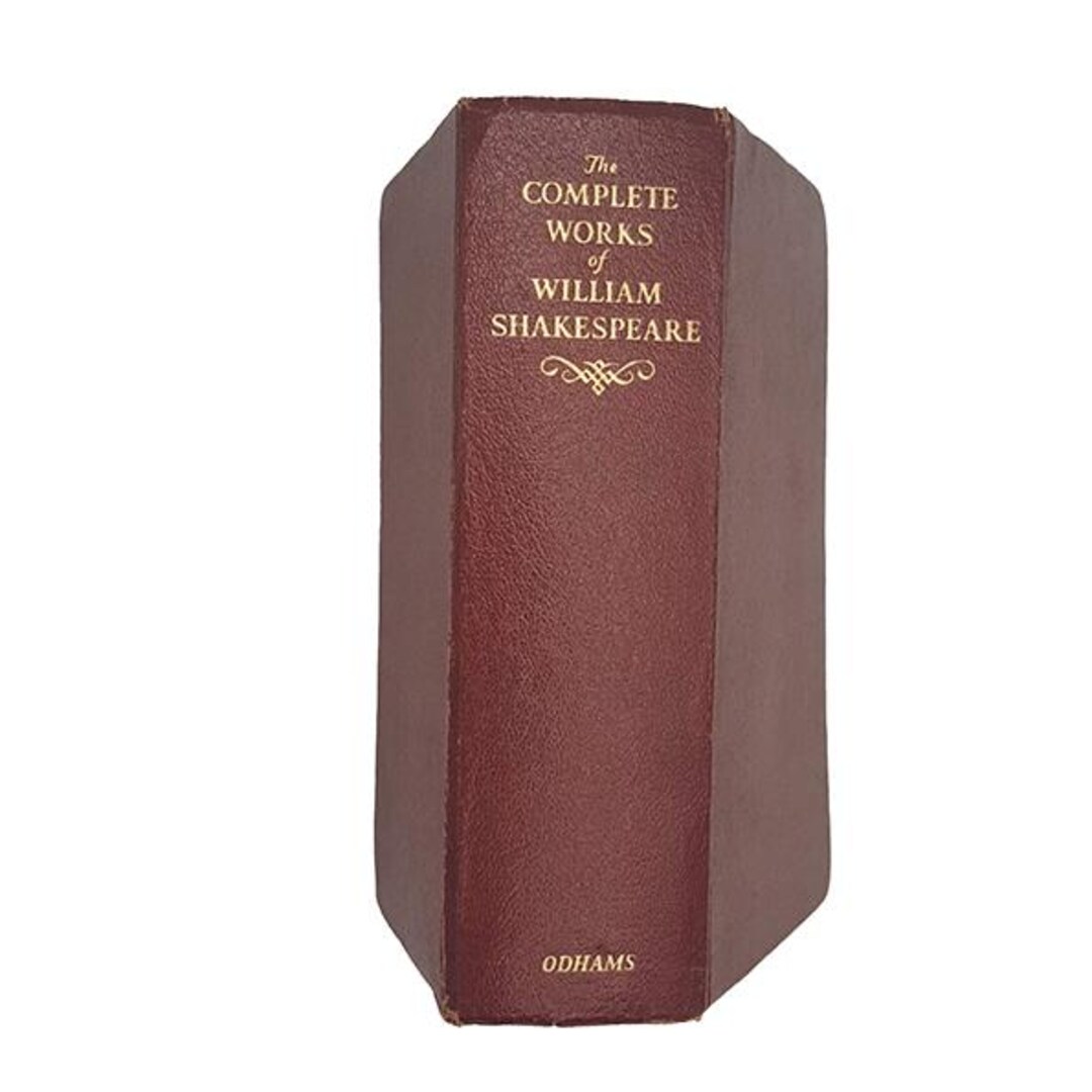 The Complete Works of William Shakespeare - Odhams, C.1950 - Etsy