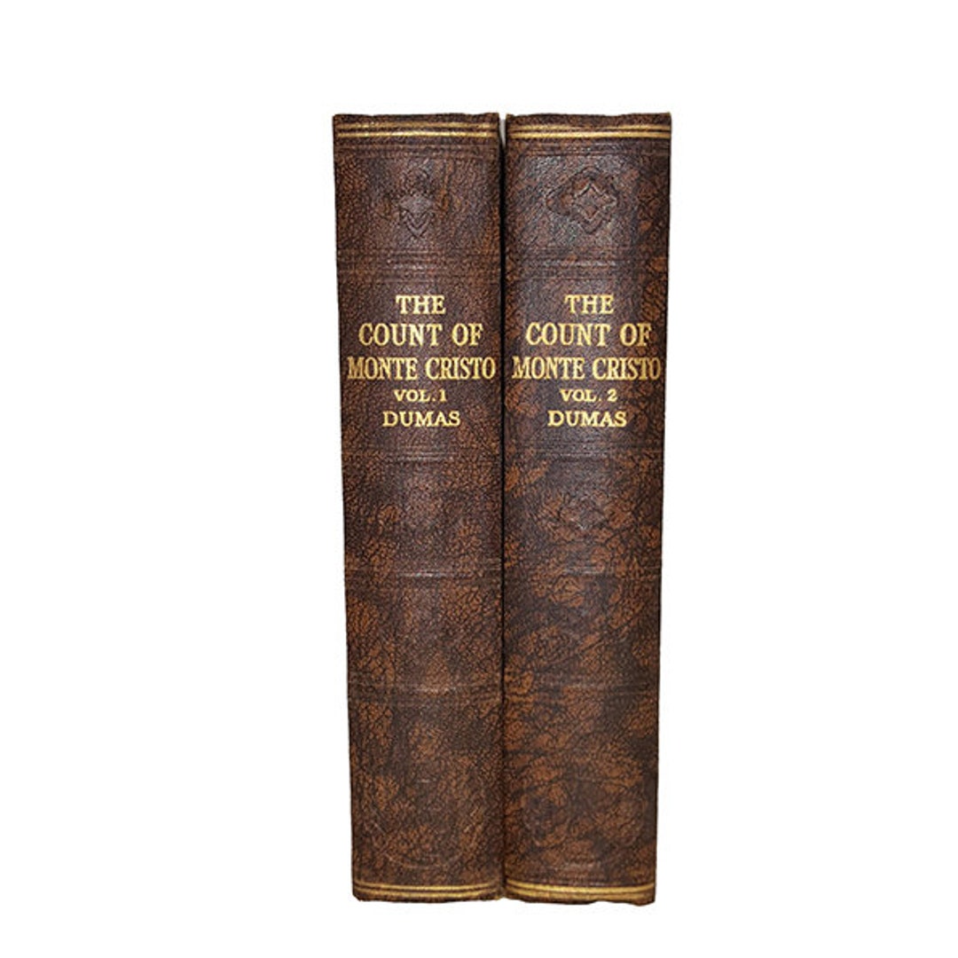 The Count of Monte Cristo Vol 1 and 2 by Alexander Dumas Odhams, C.1930 ...
