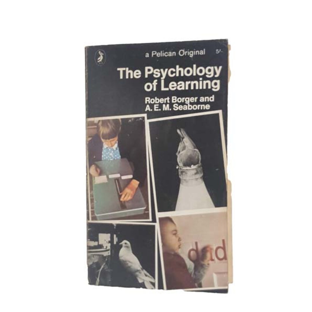 The Psychology of Learning by Robert Borger & A.E.M. Seaborne - Pelican ...