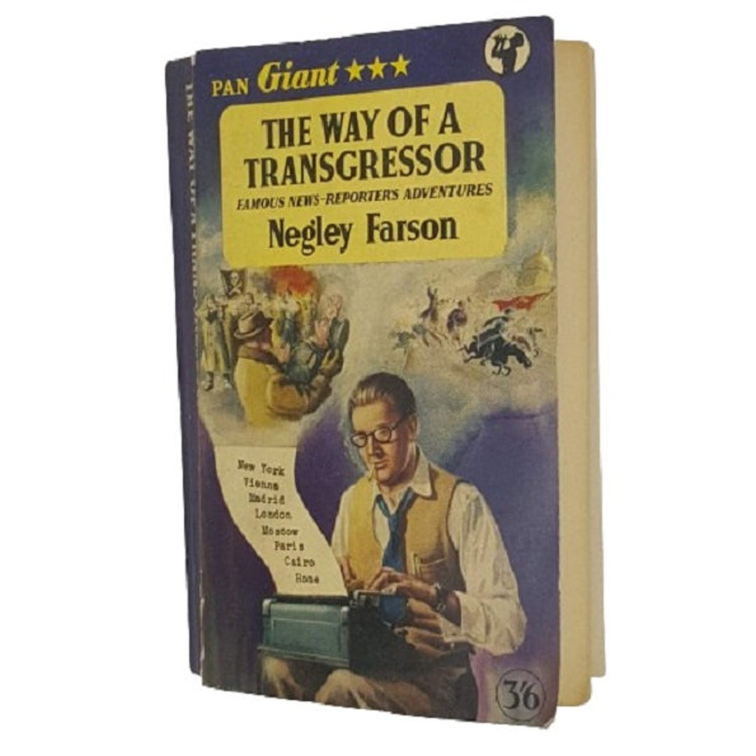 The Way of a Transgressor by Negley Farson - Pan Books 1957 - Etsy