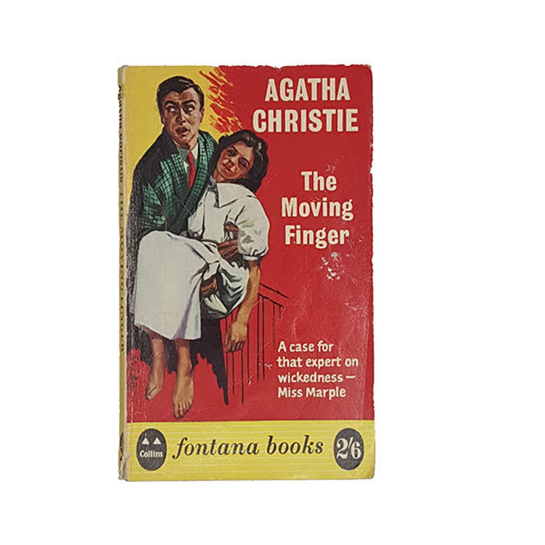 The Moving Finger by Agatha Christie Fontana Books 1961 - Etsy