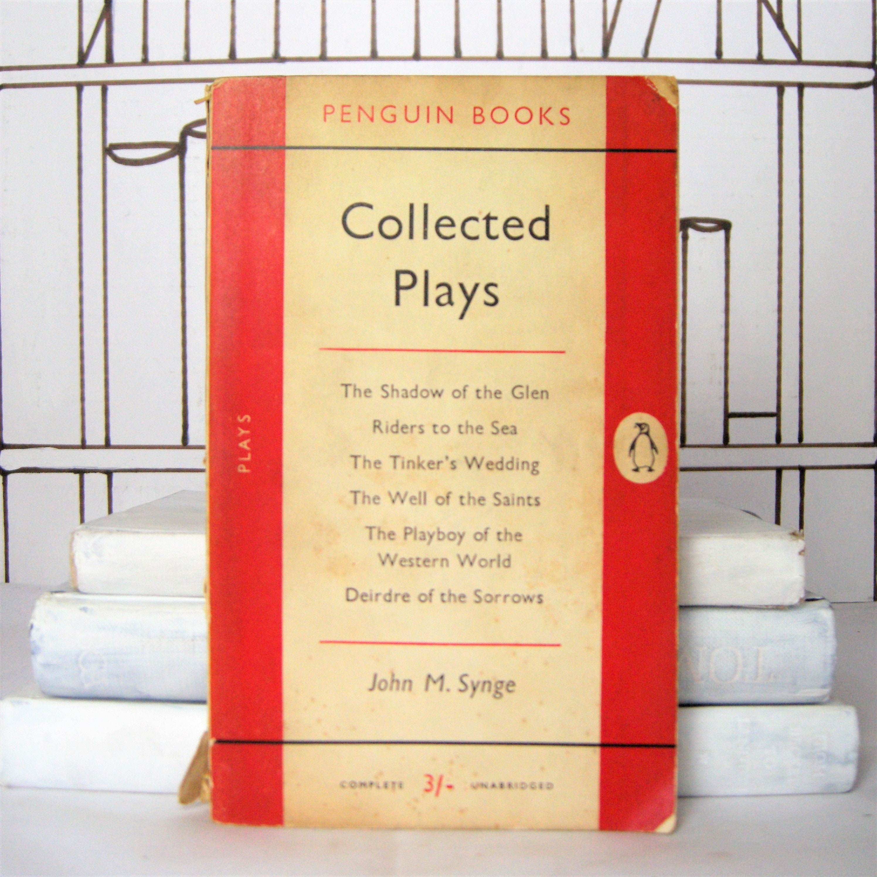 John M. Synge Collected Plays vintage Penguin Ireland - Etsy