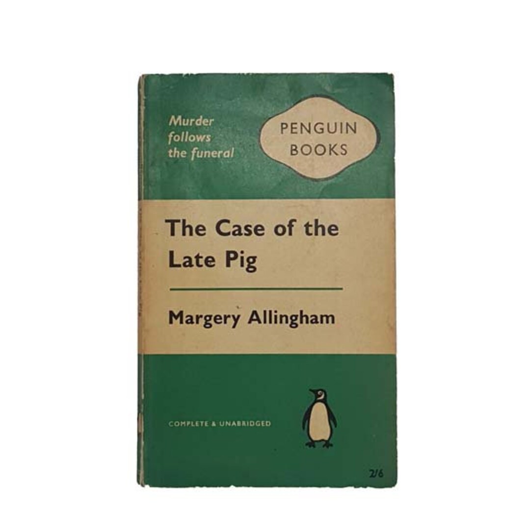 The Case of the Late Pig by Margery Allingham Penguin 1961 - Etsy