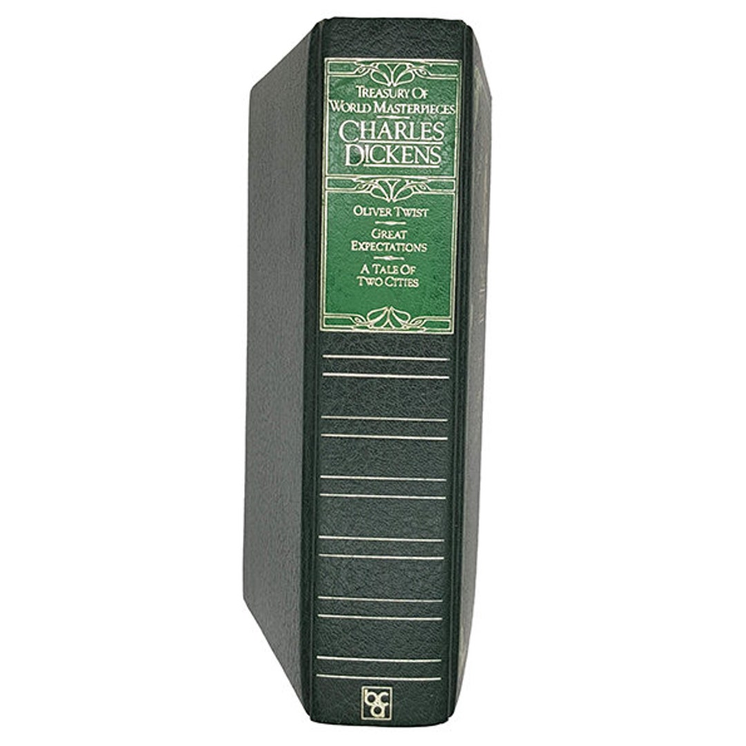 Treasury of World Masterpieces, Charles Dickens - BCA 1981 - Etsy