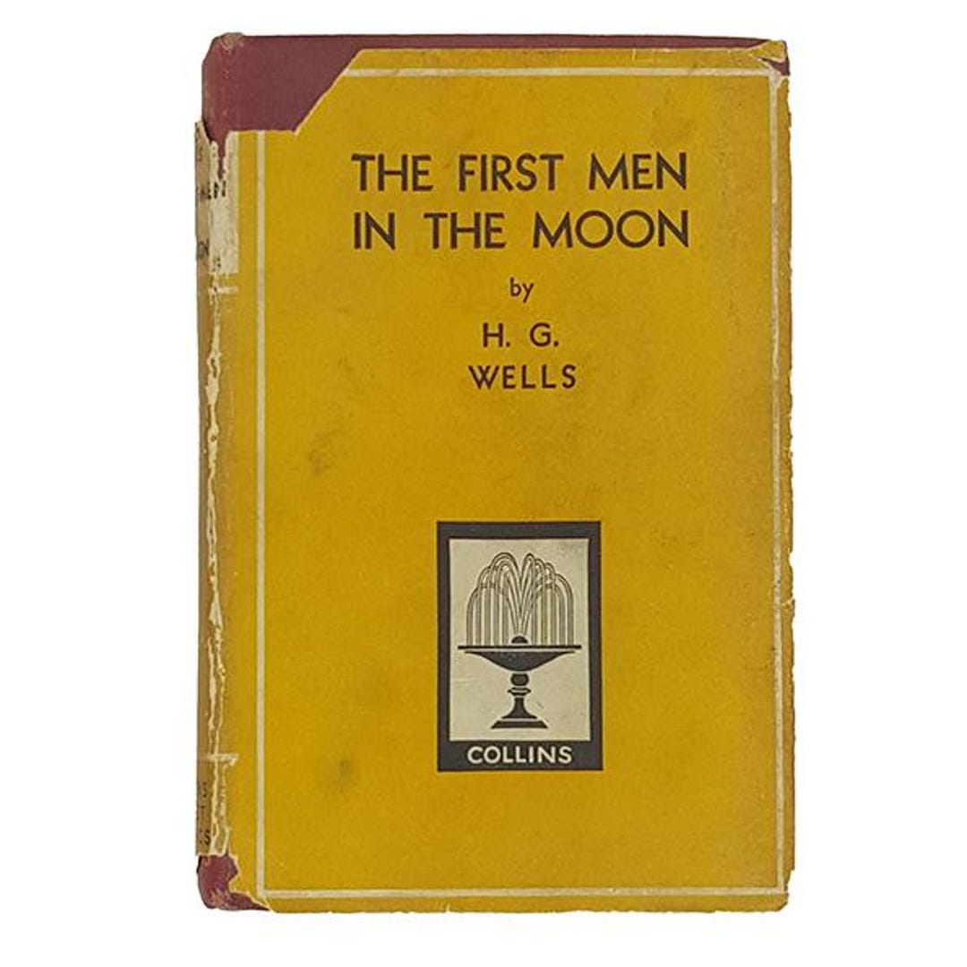 H.G. Wells' the First Men in the Moon - Collins 1951 - Etsy