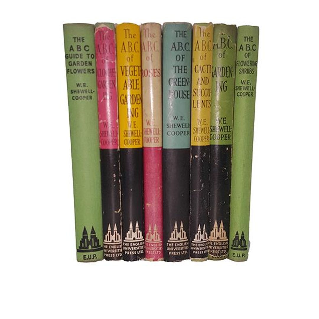 The A.B.C. Gardening Series by W. E. Shewell-cooper, 1954-62 (8 Books ...