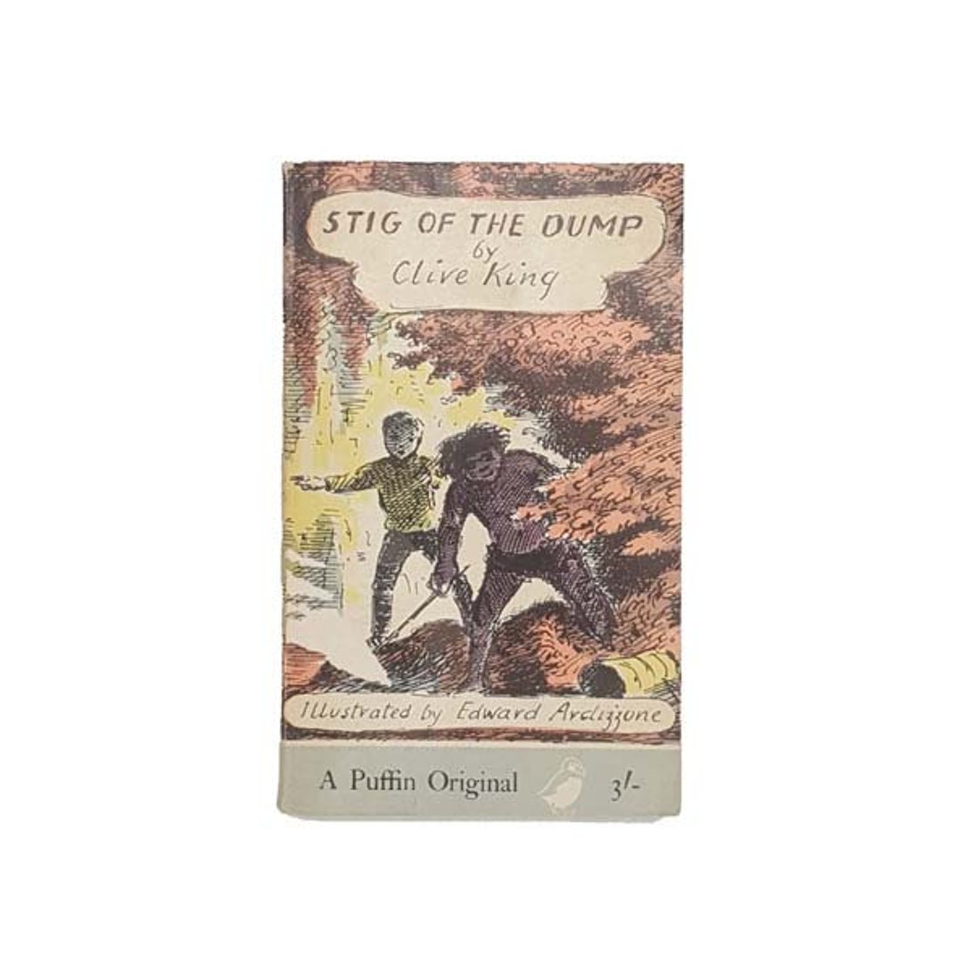 Stig of the Dump by Clive King - Puffin, 1966 - Etsy