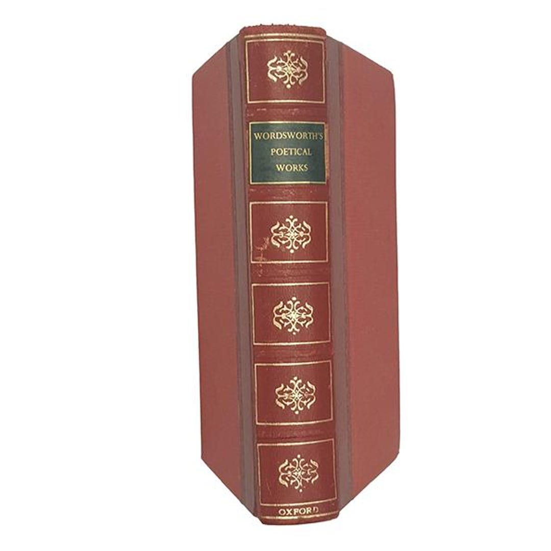 Wordsworth's Poetical Works - Oxford, 1950 - Etsy