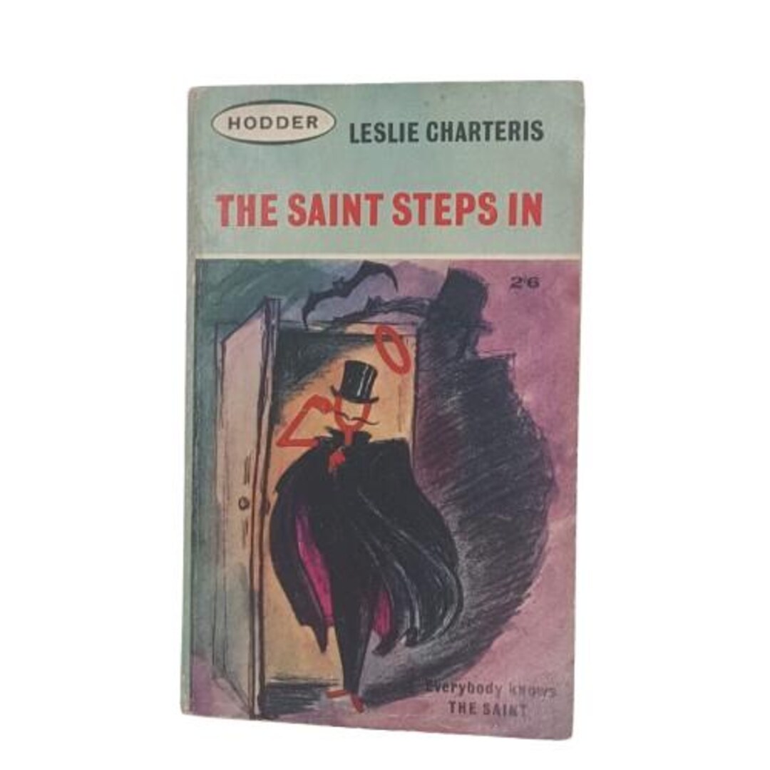 The Saint Steps in by Leslie Charteris - Hodder & Stoughton, 1963 - Etsy